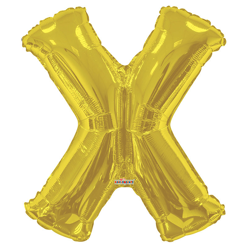 SC Letter X Gold Shape – Conver USA
