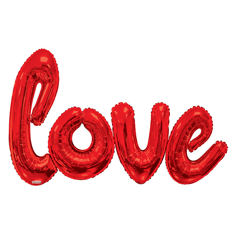 53" W SC Red Love Script - Assortment – Conver USA