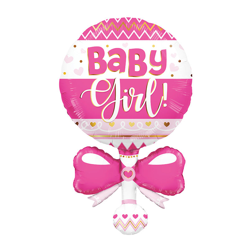 PR Baby Rattle Pink Shape – Conver USA
