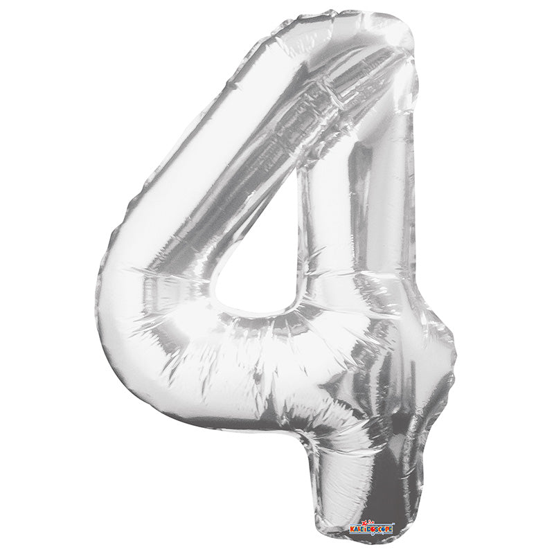 SC Number 4 Silver Shape – Conver USA