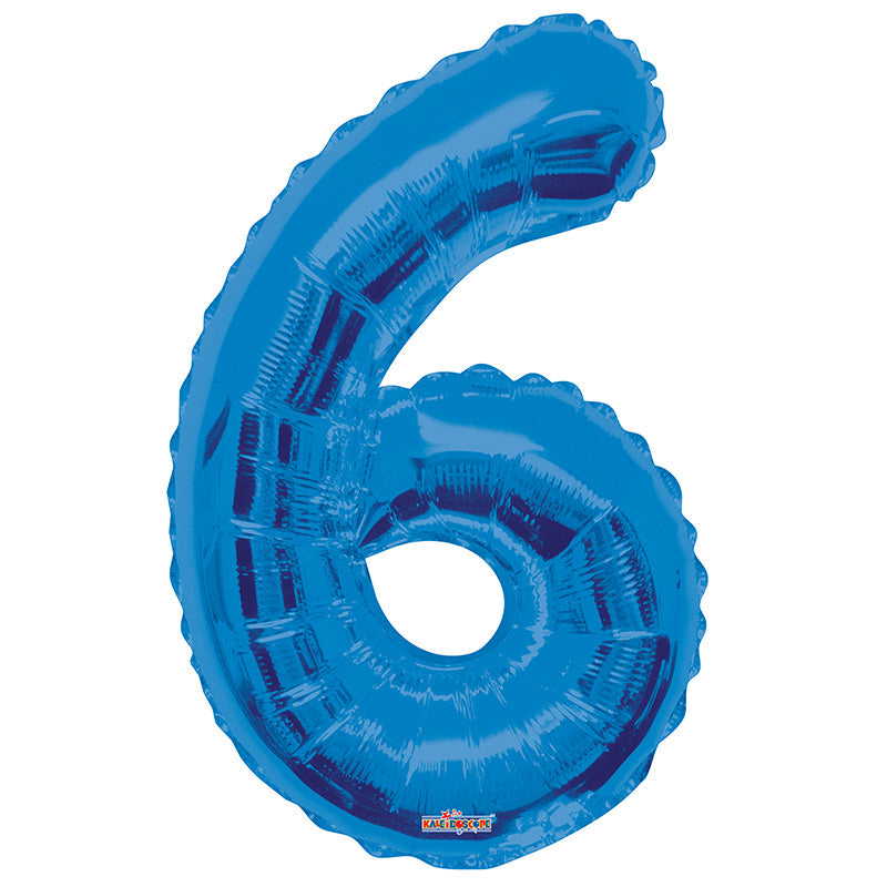 SC Number 6 Royal Blue Shape – Conver USA